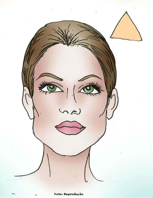 Franja Formato De Rosto Triangular Comenta Qual Formato De Rosto