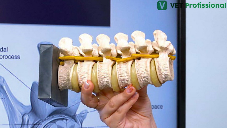 Ossos Da Coluna Vertebral De Animais