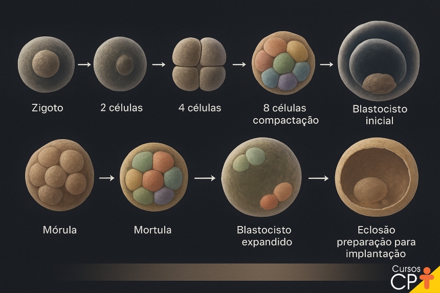 Embriologia Veterinária: o que é a clivagem e a blastulação? | Cursos a ...